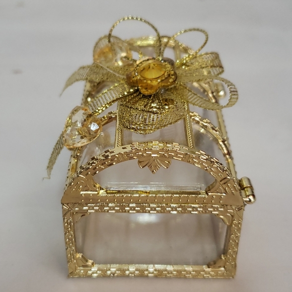 Lucky Star | Accents | 6 Piece Mini Chest Plastic Storage Box Gold ...